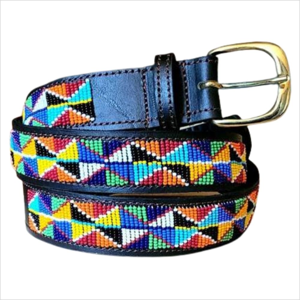 Beaded Belt – Diagonal Pattern – Inyonyori Women Marketing Co-operative ...